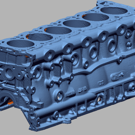🩻 Nissan RB25DET Engine Block 3D Scan・ 3D File for 3D printing・Cults