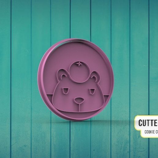 🍊 Unbothered Capybara With Orange Cookie Cutter・ STL File for 3D ...