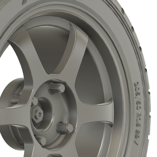 🚗 1/64 15x7 SSR Type C wheels・ 3D File for 3D printing・Cults