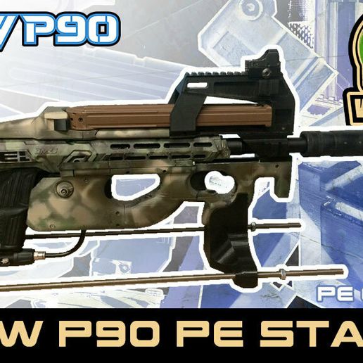 STL file UNW P90 Planet Eclipse marker stand 🪐 (STEP)・3D print design to download・Cults