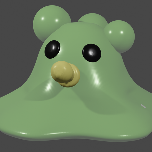 Archivo STL gratuito Bubbmon 🐉 ・Idea de impresión 3D para descargar・Cults