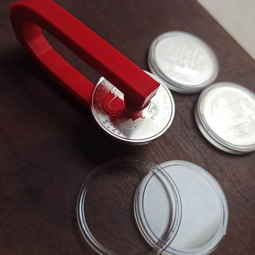 🛠️ Silver coins testing tool・ STL File for 3D printing・Cults