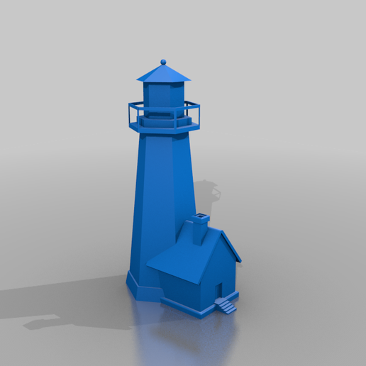 🏠 Lighthouse・Free 3D File for ・Cults