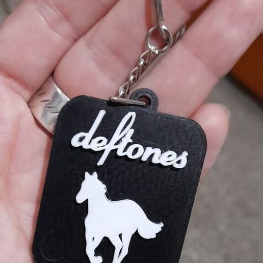 🗝️ Deftones keychain・ STL File for ・Cults