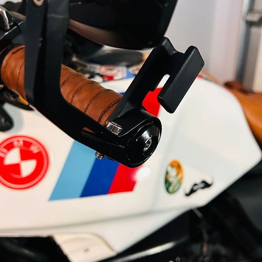 🪖 BMW K75 K100 helmet hook on handlebars・Free STL File for 3D printing ...