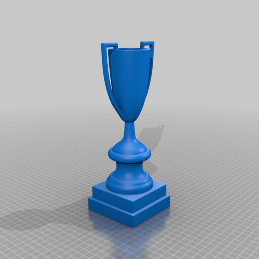 🎨 Art Deco Trophy Cups (Five Designs)・Free 3D File for ・Cults