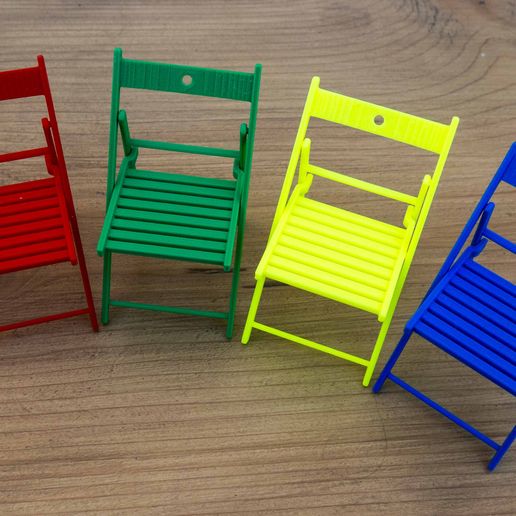 🪑 Folding chair・Free STL File for ・Cults
