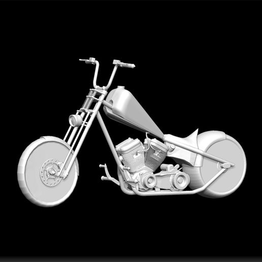 STL file Motorcycle 3D Print Model - Bike STL File - Detailed Vehicle ...