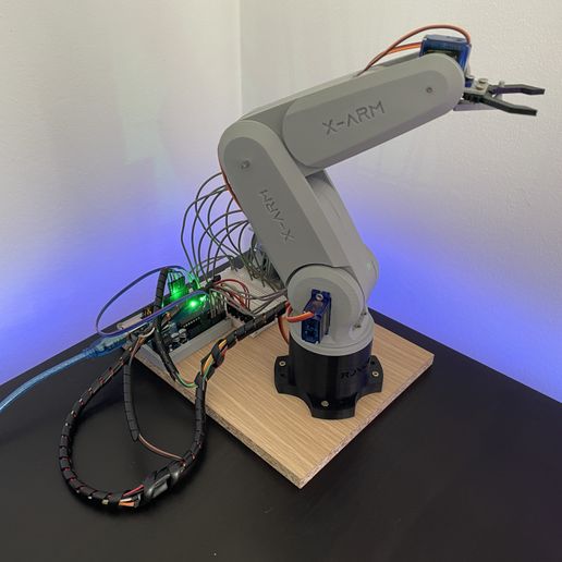 💪 Robotic Arm, 5-axis robotic arm, arduino・ STL File for ・Cults