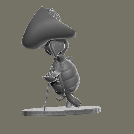 🐢 Touche Turtle - 15 Cm・ 3D file for ・Cults