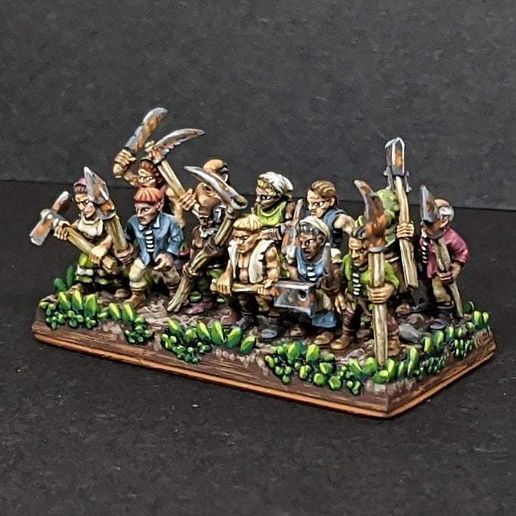 🎲 Grassy 40x20mm Warmaster Bases Collection・Free STL File for 3D ...