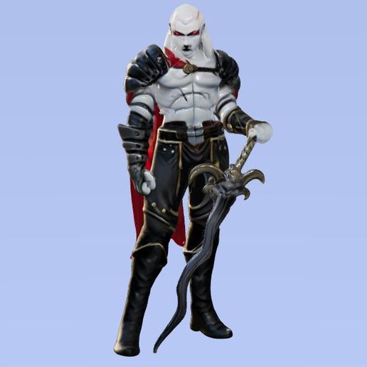 STL file Kain - from Blood Omen 2 - Miniature for Tabletop / dnd ...