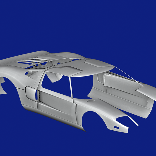 🚙 2006 Ford GT Vehicle 3D Model For Print - STL File - 3D Printing Car ...
