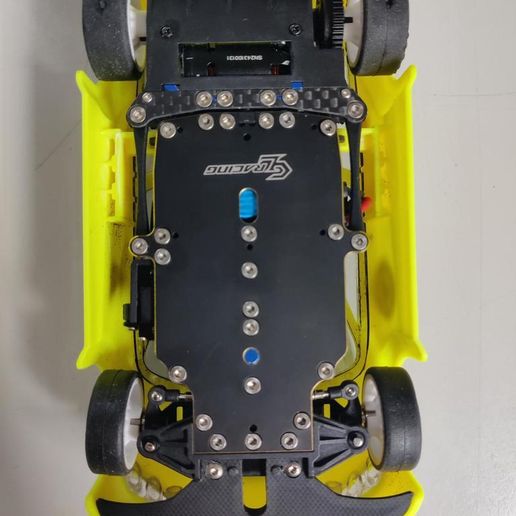 🚁 Jomurema JR-GT01 Body | GL-Racing GLR Bumper・Free 3D File for ・Cults