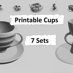 3d teacup template