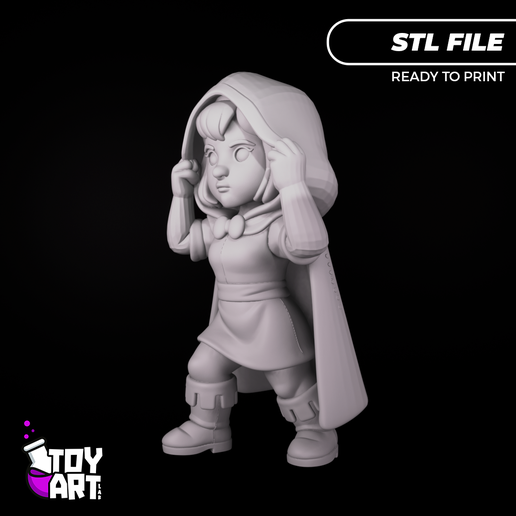 Dungeons & Dragons STL Bundle - Classic Cartoon Heroes 3D Print - Image 6
