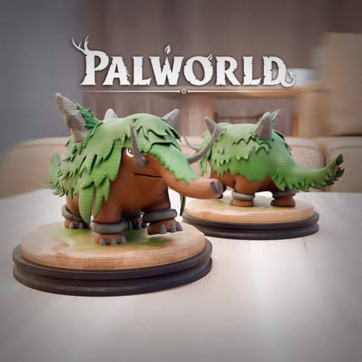 STL file PALWORLD MAMMOREST 🪄 ・3D printing design to download・Cults