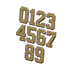 Numbers best STL files for 3D printer・1.5k models to download・Cults