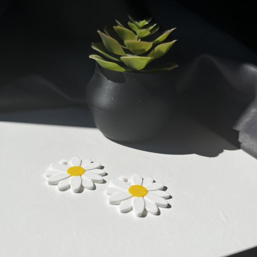 Archivo STL DAISY KEYCHAIN 🗝️ ・Diseño para descargar y imprimir en 3D・Cults