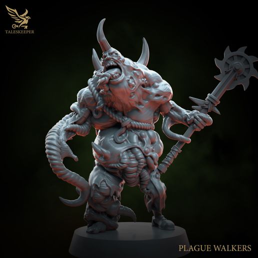 🪓 PLAGUE WALKERS・ 3D File for 3D printing・Cults
