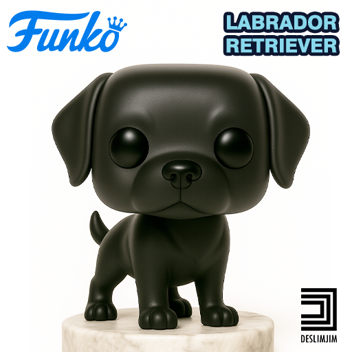 🐕 LABRADOR RETRIEVER Funko Pop Pet Animal DOG・ 3D File for 3D printing ...