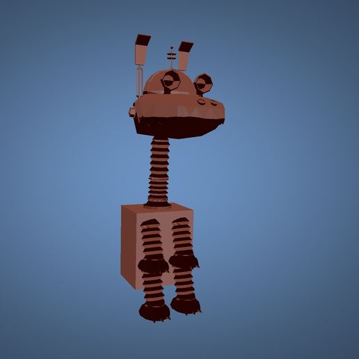 OBJ file Goddard Chopper Mode | Jimmy Neutron 🐕 ・Model to download and ...