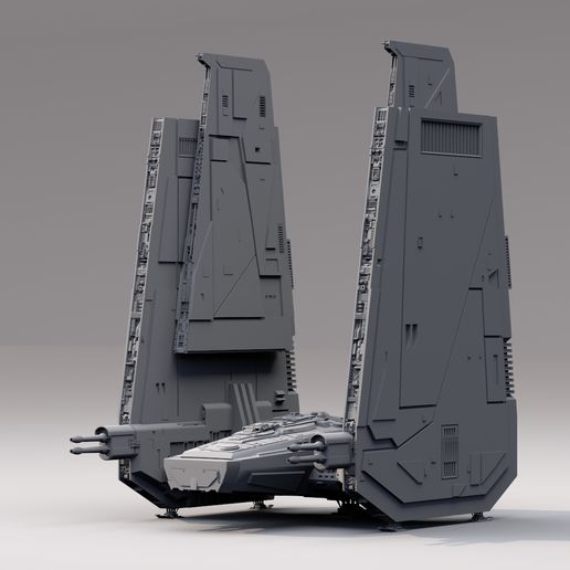 ⭐ Star Wars Command Shuttle・ 3D File for 3D printing・Cults