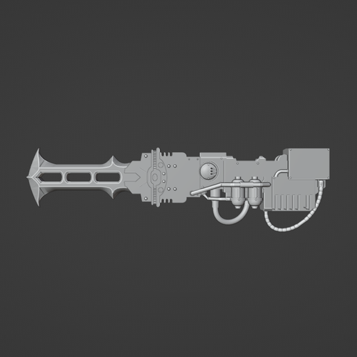 🔫 Vibroblade - proxy melee weapon for knight・Free STL File for 3D ...