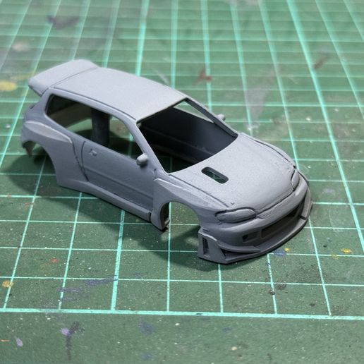 🚗 Civic EG Pandem Style Wide Kit・ STL File for ・Cults