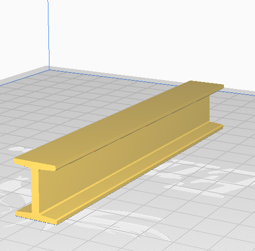 🌆 I beam・ STL File for 3D printing・Cults