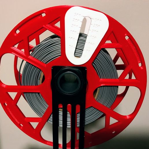 🔧 Spool with Indicator for filaments.ca Master Spool・Free STL File for ...