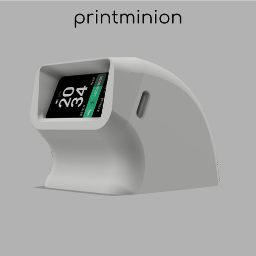 💻 Carcasa (borde) para Waveshare ESP32-C6 1,47" LCD rectangular (SDLw01 ...