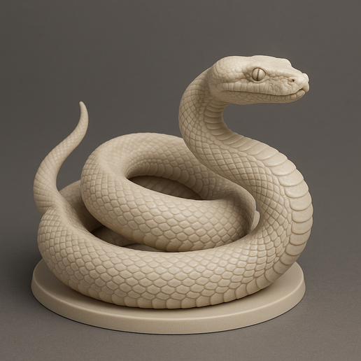 🐍 Boa Constrictor Snake 3D Model・ STL File for 3D printing・Cults