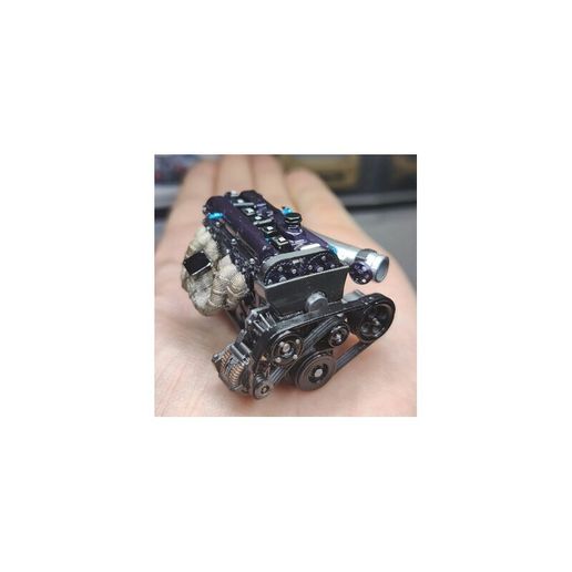 🚗 2JZ TOYOTA ENGINE High-Quality Realistic 3D Model - 52 Individual ...