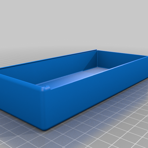 Free STL file My Customized Parametric box with sliding top and latch 📦 ...