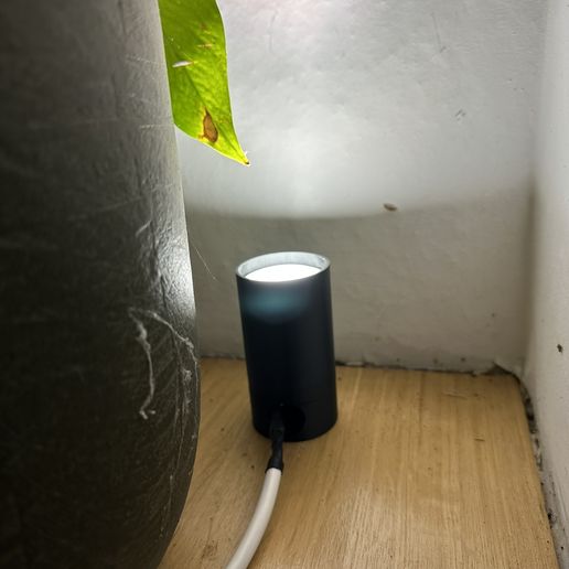 🔦 Minimalistic GU10 Spotlight Lamp・Free 3MF File for 3D printing・Cults