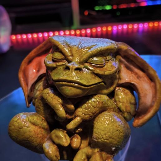 🧠 Gremlin Fetus and Negative Gremlin Ball・ STL File for 3D printing・Cults