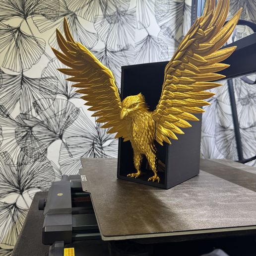 3D printing Eagle Emerging- Ravenclaw Inspired Book Nook • made with ...