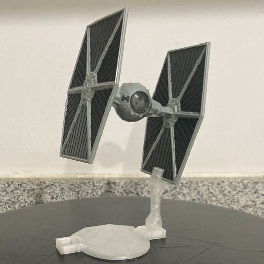 ⭐ Star Wars Tie Fighter STAND for Micro Galaxy Collection・ STL File for ...