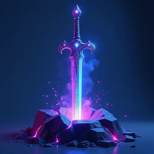 STL file "Sword of the Forgotten Light" 🗡️ ・3D printing model to ...