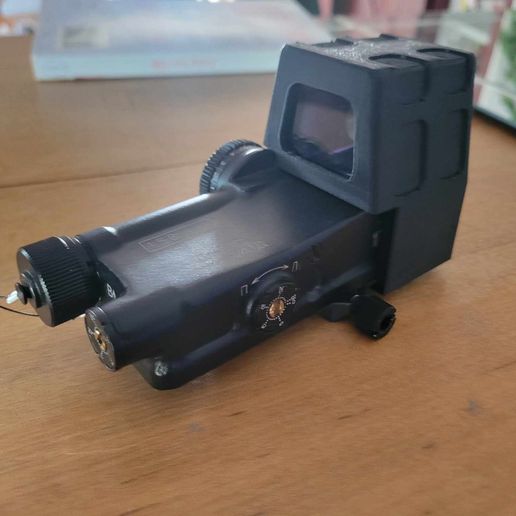 🔫 Novus PDS-1/1P87 Red Dot Sight Lens Protector・ STL File for 3D ...