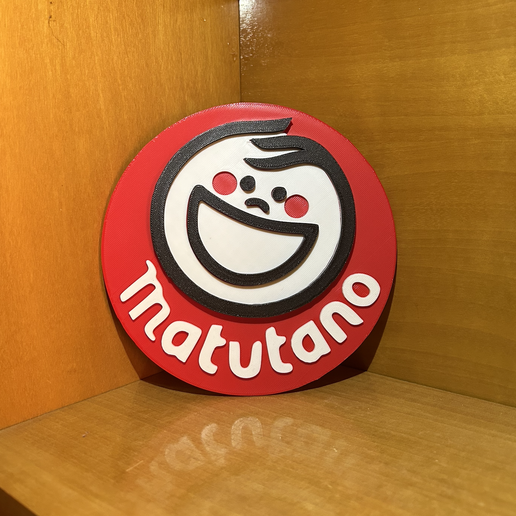 👽 Logo Matutano・Archivo STL para Impresión 3D・Cults