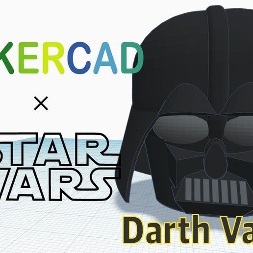 Archivo STL gratis Simple Darth Vader con Tinkercad・Modelo de impresión ...