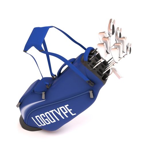 🏌️ Golf Bag printable plus set of clubs・ 3D File for ・Cults