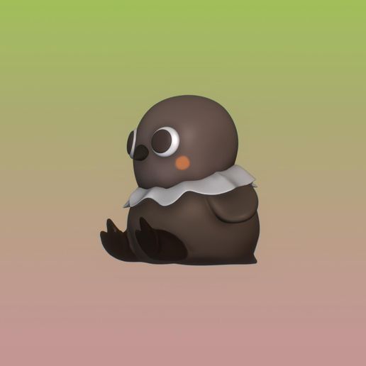 🐦 Grumpy Crow – Fan‑Made 3D Print from Love and Deepspace・ OBJ File for ...