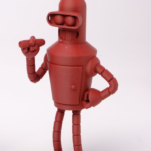 🤖 Futurama-Inspired Bender Figurine for Sci-Fi Collectors・ 3D File for ...