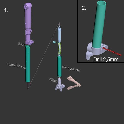 🛩️ Giant 1:4,5 scale Heinkel He-162 A2 RC jet model・Free STL File for ...