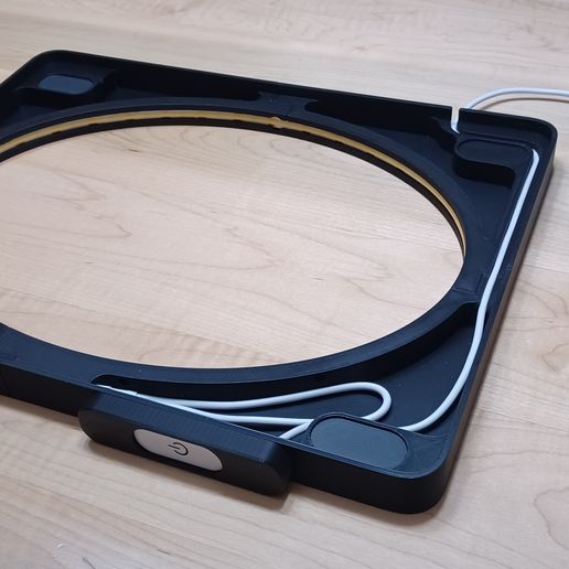 STL file Bambu Lab AMS led riser P1P X1C X1E 🥼 ・3D printing template to ...