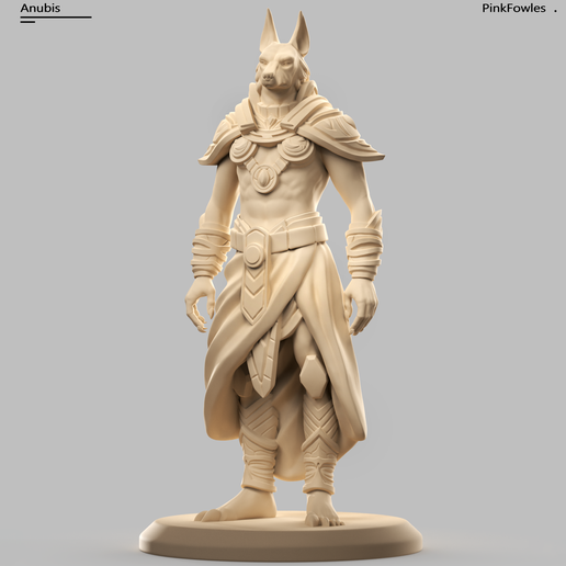 👹 Anubis・ STL File for 3D printing・Cults