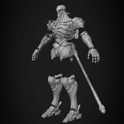 💪 Overwatch 2 Ramattra Full Armor and Staff for Cosplay・ 3D File for 3D ...